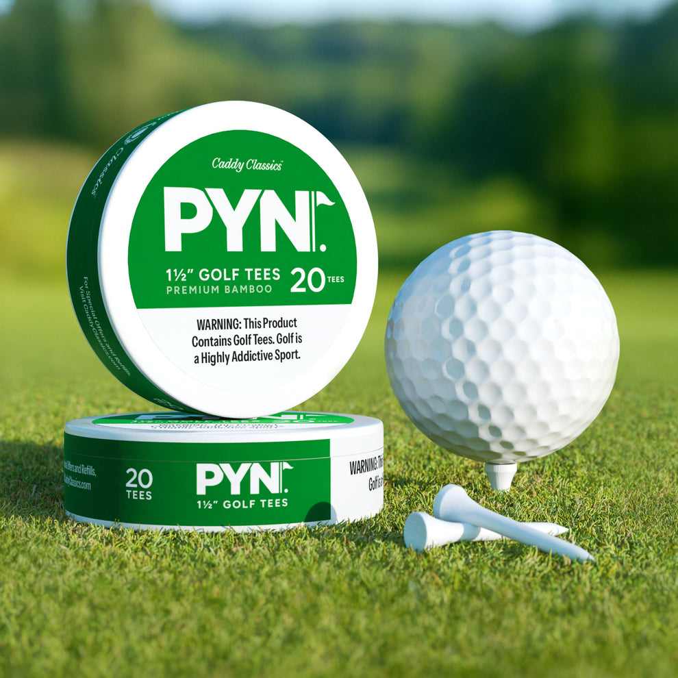 PYN™ 1½" Golf Tees – Caddy Classics